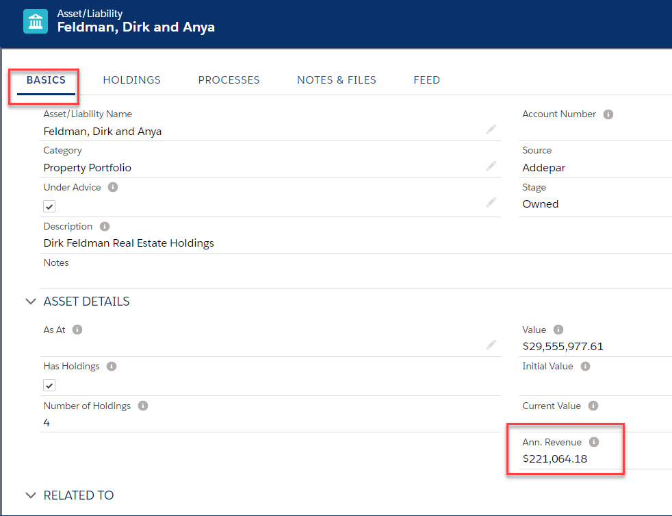 Using the Addepar Integration – Practifi Success