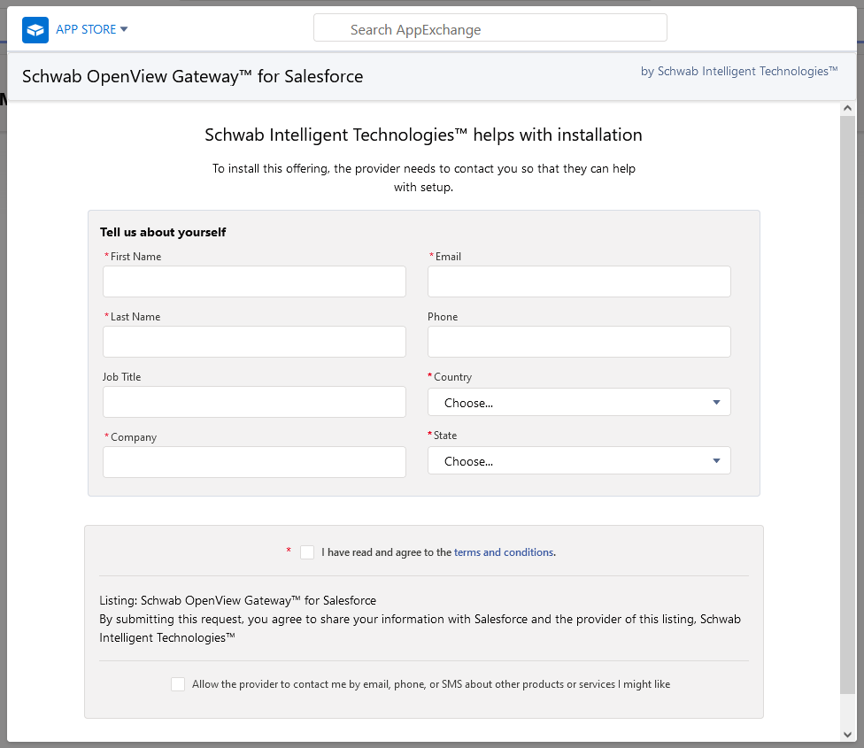 Enabling the Schwab (OpenView Gateway) App Integration – Practifi Success