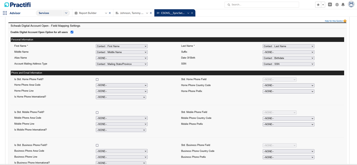Enabling the Schwab (OpenView Gateway) App Integration – Practifi Success