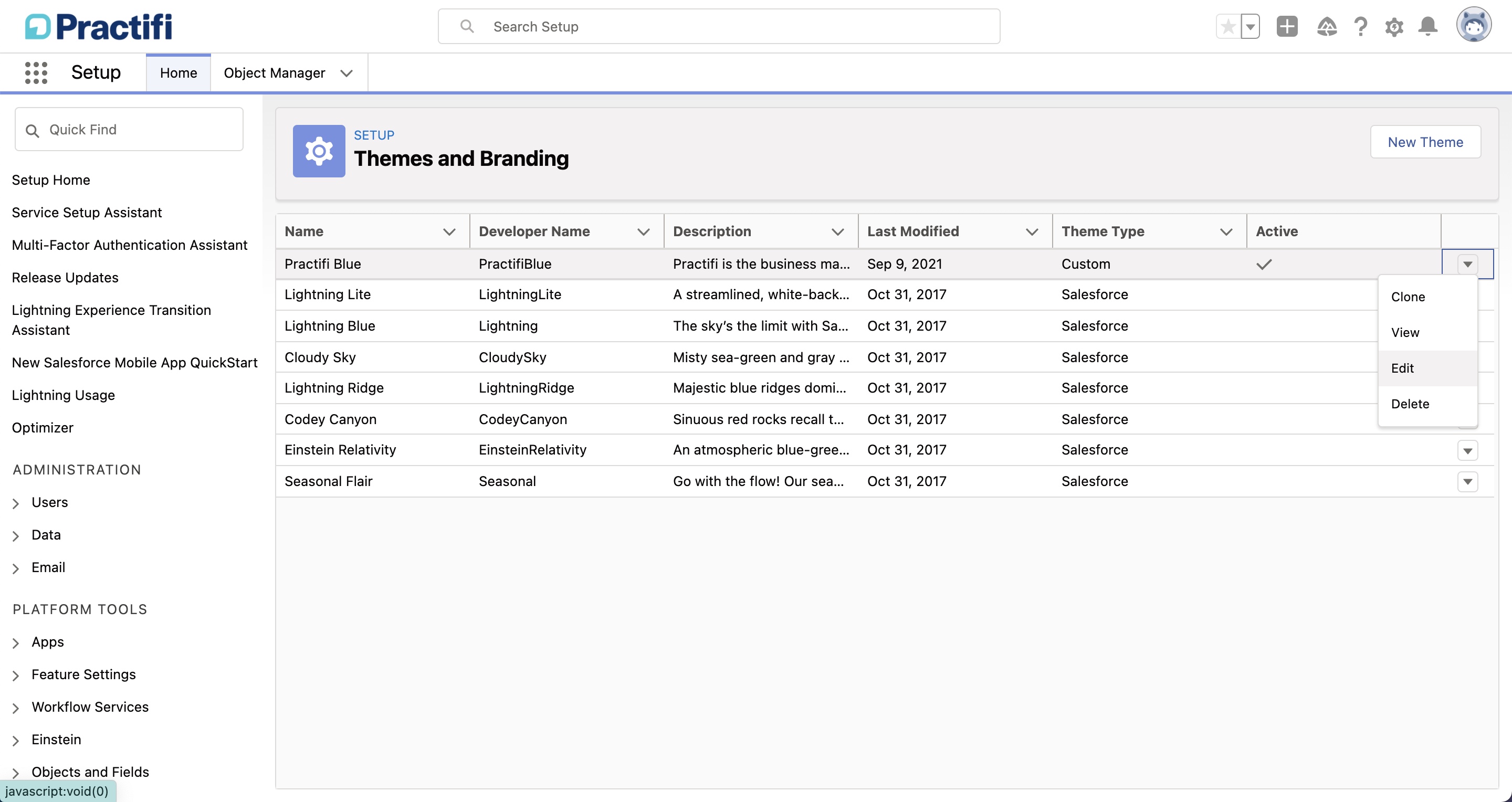 Updating an Organization's Logo – Practifi Success
