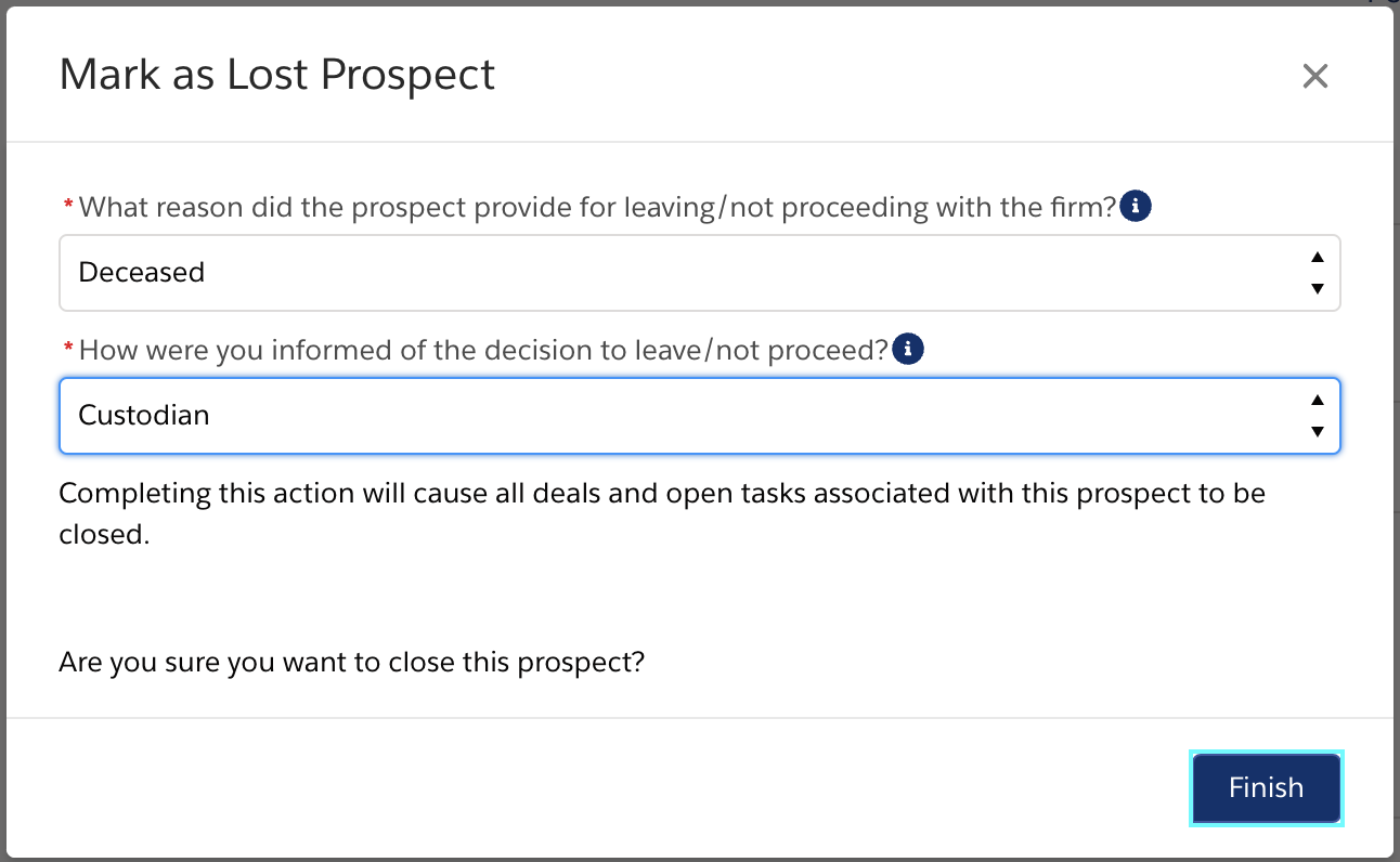Managing Deceased Client Records – Practifi Success
