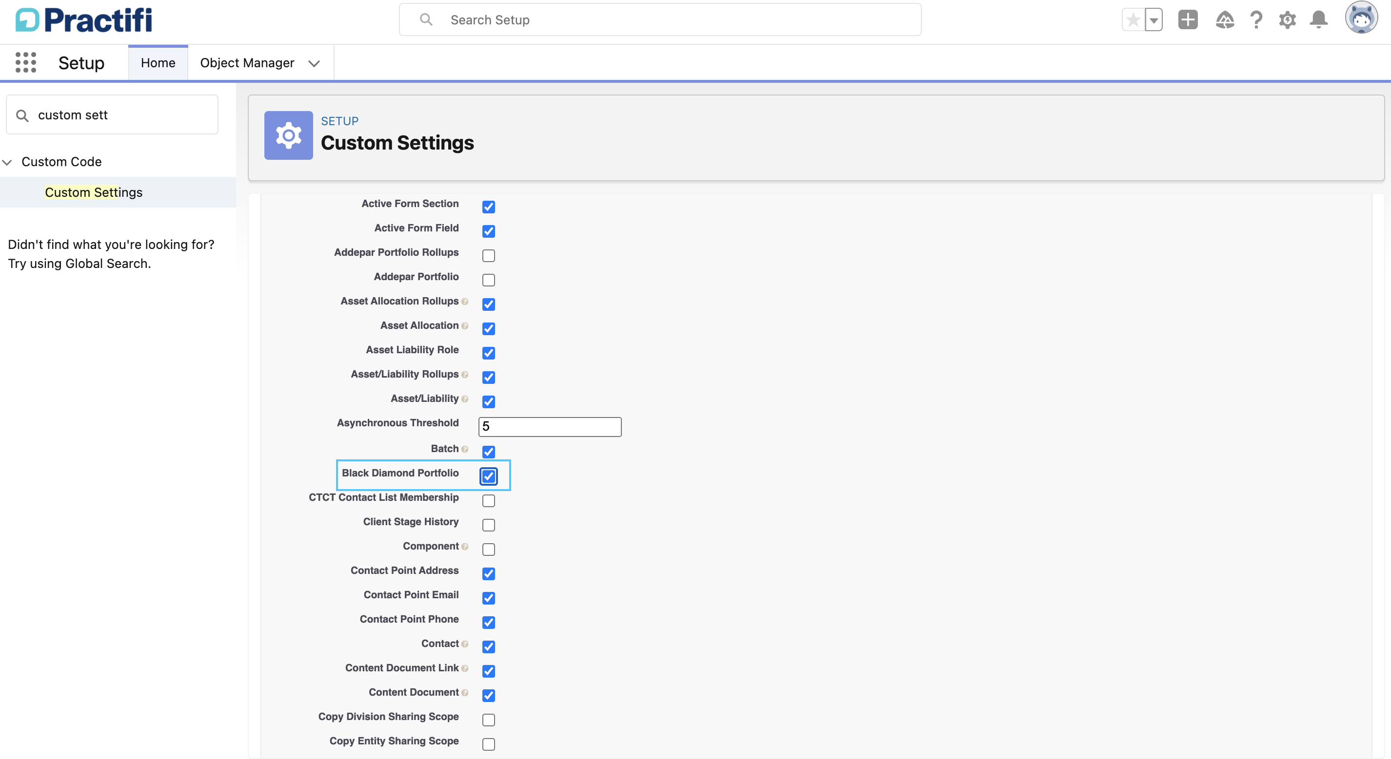 Enabling the Black Diamond Integration – Practifi Success