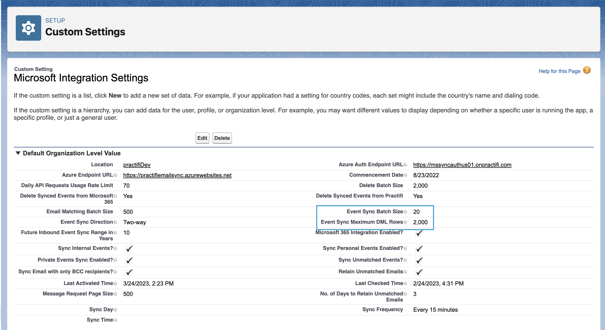 Enabling Microsoft 365 Calendar Sync – Practifi Success