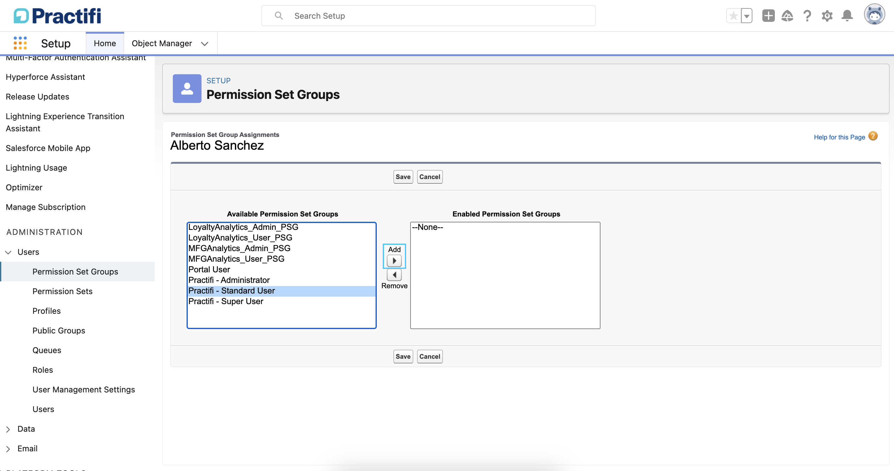 Creating New Users – Practifi Success