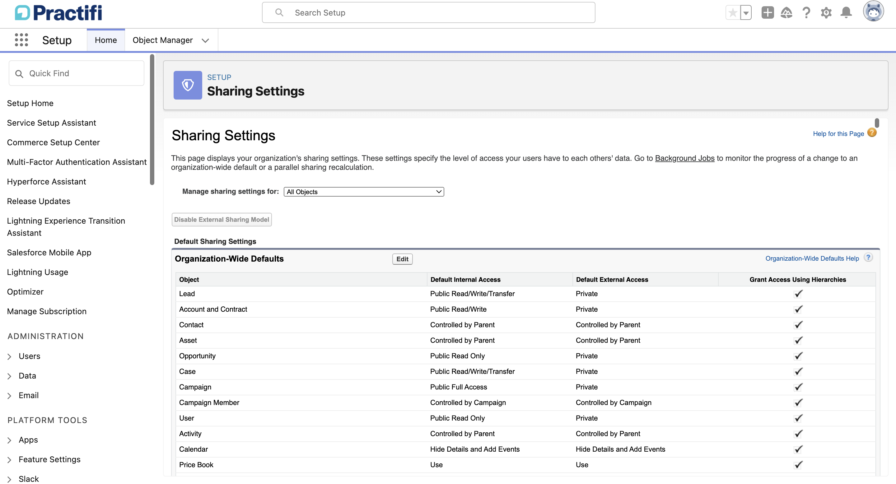 Understanding Sharing in Practifi – Practifi Success
