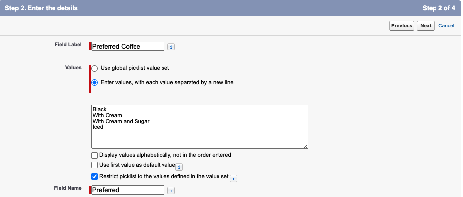 Managing Custom Fields and Picklists – Practifi Success